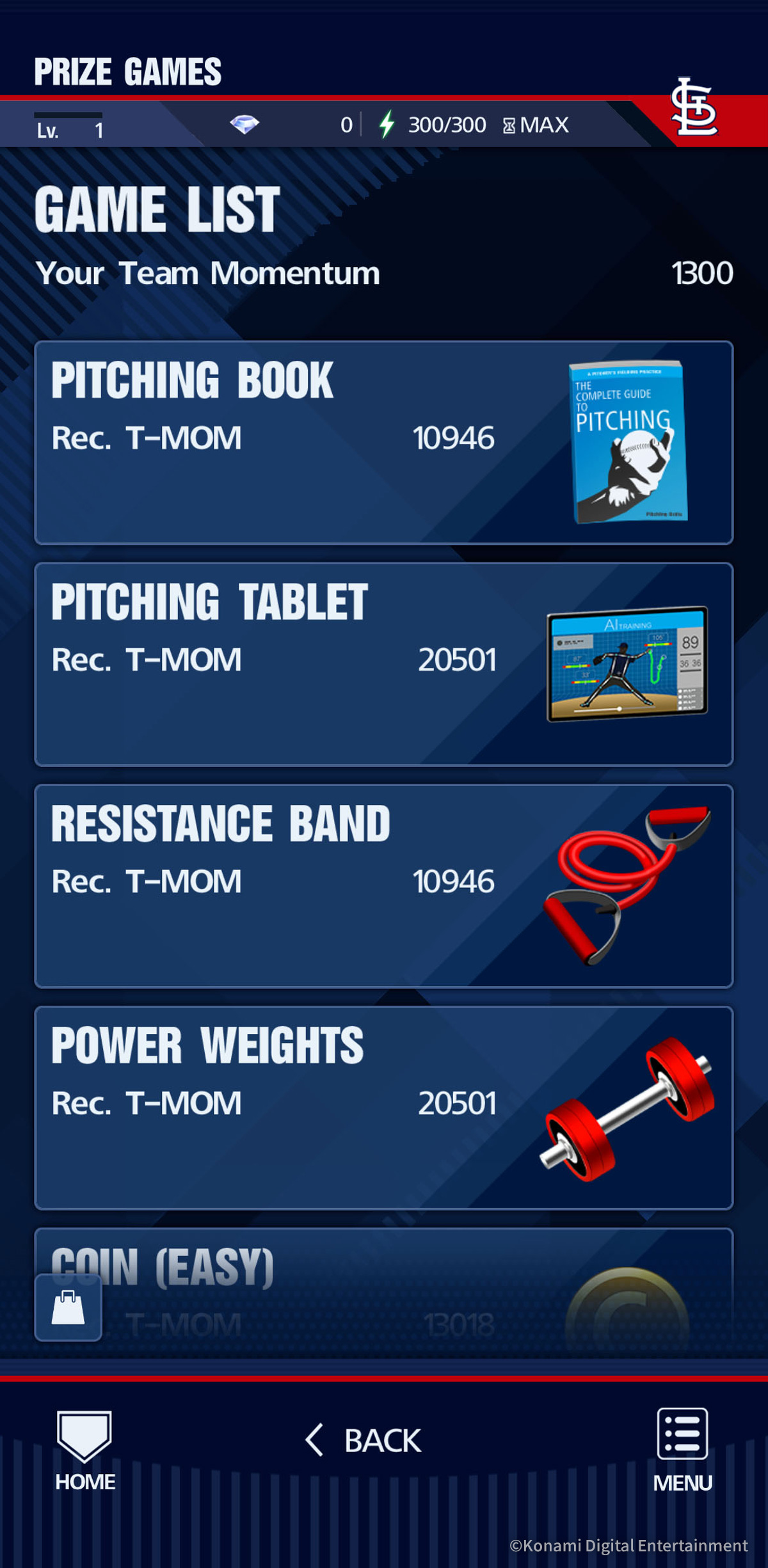 TOP | eBaseball™: MLB PRO SPIRIT | KONAMI