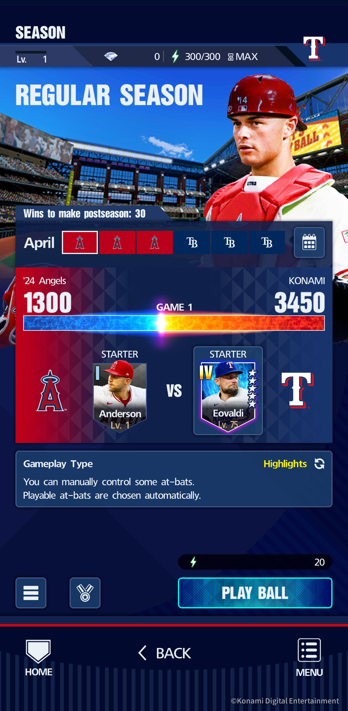 TOP | eBaseball™: MLB PRO SPIRIT | KONAMI