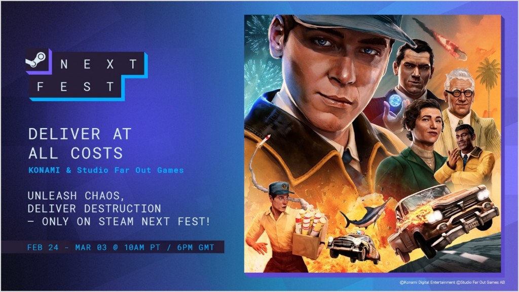 ‘Deliver At All Costs’ Demo Now Available Ahead of the First Steam Next Fest of 2025 | Konami ...