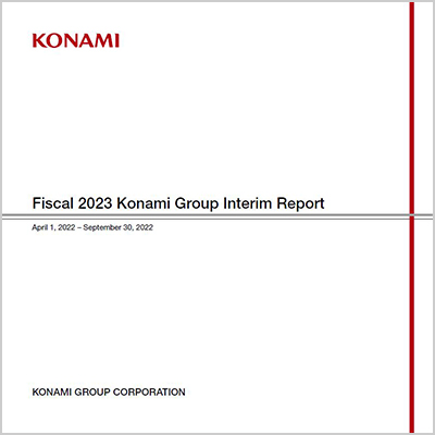 Group Report - KONAMI GROUP CORPORATION